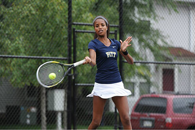 Amber Washington ’12: University of Pittsburgh Tennis - MPA News